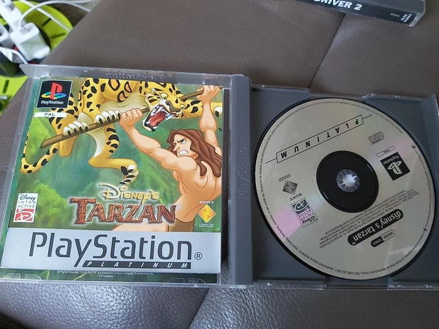 DISNEY’S TARZAN PS1 Game - Black Label - With Manual - Working ...