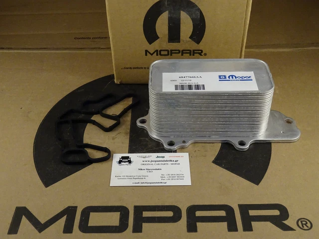 GENUINE OIL COOLER Seal Jeep Grand Cherokee WK CRD 3.0L 2011-2020 ...