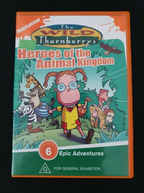 THE WILD THORNBERRYS: Heroes Of The Animal Kingdom DVD Region 4 PAL EUR ...