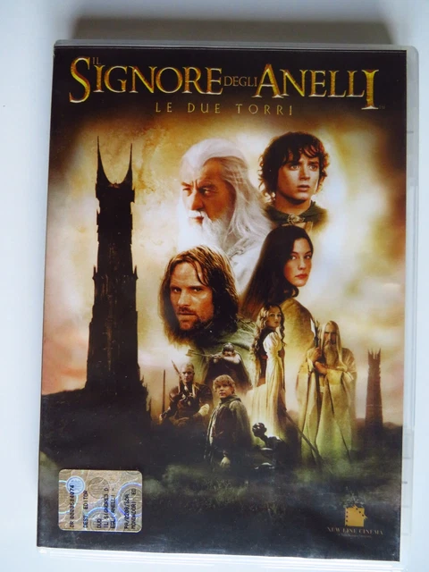 IL SIGNORE DEGLI Anelli - Le due torri DVD Film Avventura 2002 di Peter ...