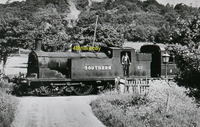 DUPLICATE 35MM BLACK & White slide Steam Locomotive SR M7 Class 0-4-4 ...