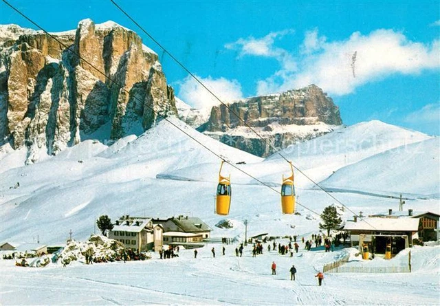 73256506 SEILBAHN RIFUGIO Passo Sella Torri del Sella Dolomiti EUR 5,80 ...