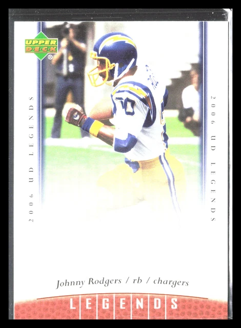JOHNNY RODGERS 2006 Upper Deck Legends #71 San Diego Chargers EUR 1,66 ...