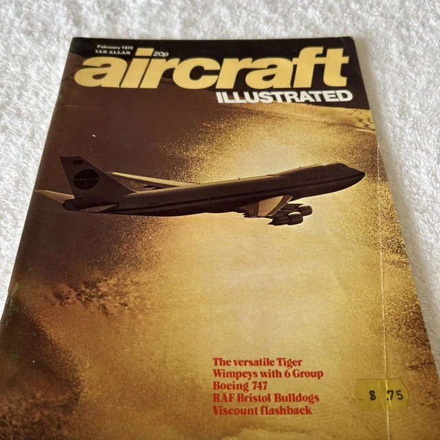 VINTAGE AIRCRAFT ILLUSTRATED Ian Allan Magazine February 1972 £7.39 ...