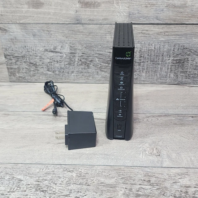 CENTURYLINK TECHNICOLOR C1100T DSL VDSL2 Modem w/802.11n WiFi Wireless ...