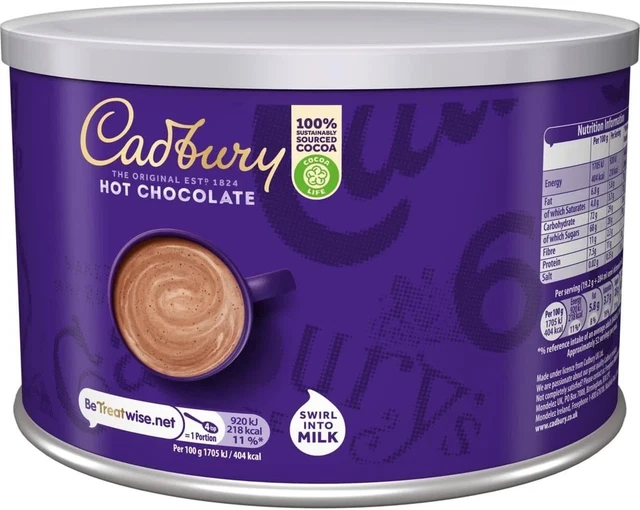 CADBURY HOT CHOCOLATE, 1 kg £10.50 - PicClick UK