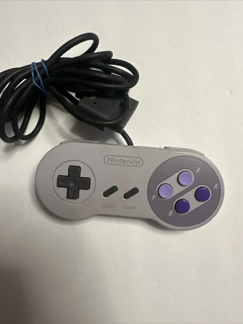 OFFICIAL SUPER NINTENDO SNES Jr Mini Controller Original Remote SNS-102 ...