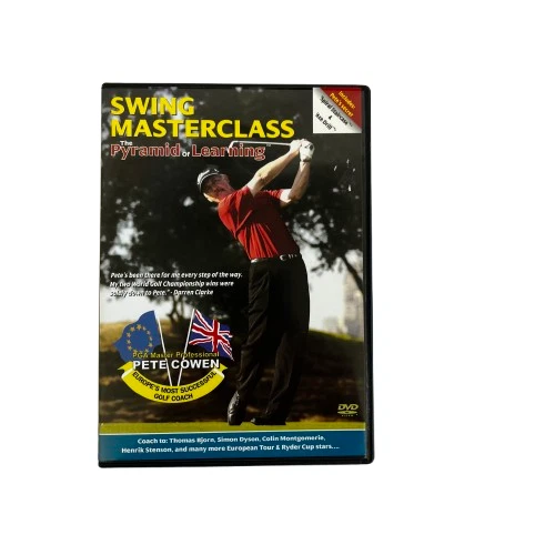 PETE COWEN PYRAMID of Learning (An Advanced Swing Lesson) Golf DVD £16. ...