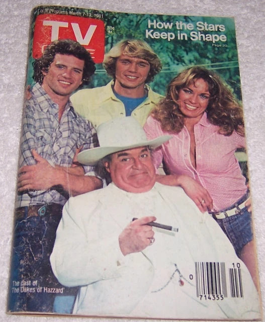 TV GUIDE MAGAZINE March 7-13, 1981 The Dukes of Hazzard £7.64 - PicClick UK