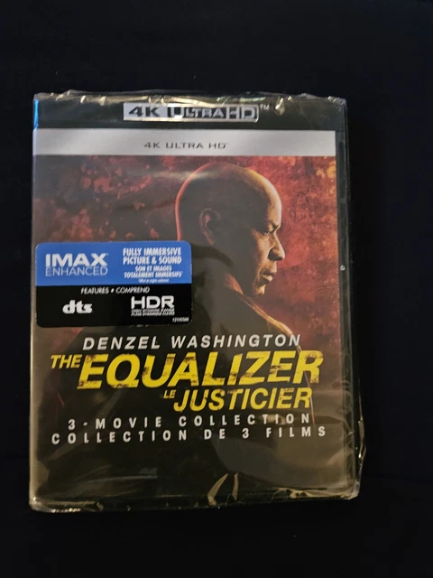 THE EQUALIZER 3 Movie Collection 4K Ultra HD Bluray - NEW $37.99 - PicClick CA