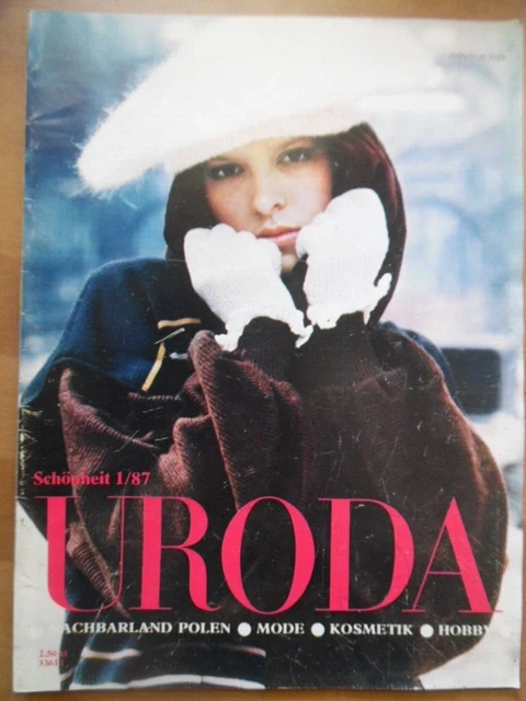 URODA 1 - 1987 Schönheit Mode-Zeitschrift Kosmetik Hobby Polen/DDR EUR ...