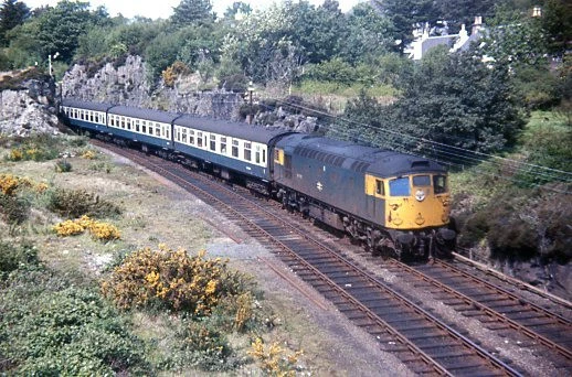 ORIGINAL COLOUR SLIDE of 26020 BR class 26 diesel loco £7.16 - PicClick UK