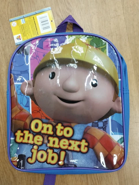 BOB THE BUILDER on to the next job Plain Backpack 26x30cm £8.99 ...