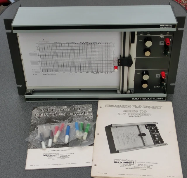 HOUSTON INSTRUMENTS OMNIGRAPHIC 100, XY-Schreiber DIN A4-Flachbett EUR ...