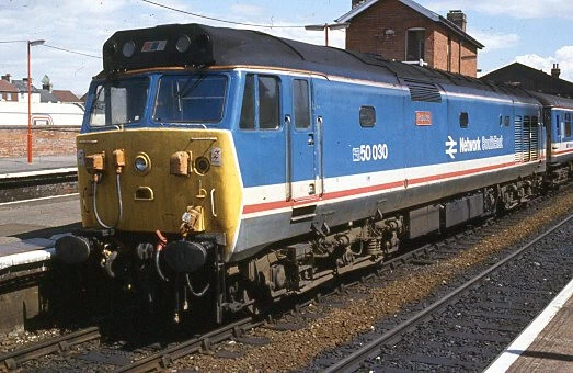 ORIGINAL COLOUR SLIDE of 50030 BR class 50 diesel loco £2.25 - PicClick UK