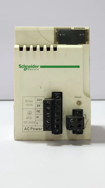SCHNEIDER ELECTRIC BMXCPS2000 Standard Ac Power Supply Module 100-240V ...