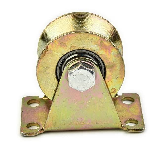 PULLEY CHANNEL WHEEL Sliding Roller Track V-Groove Wheel V-type/H-type ...