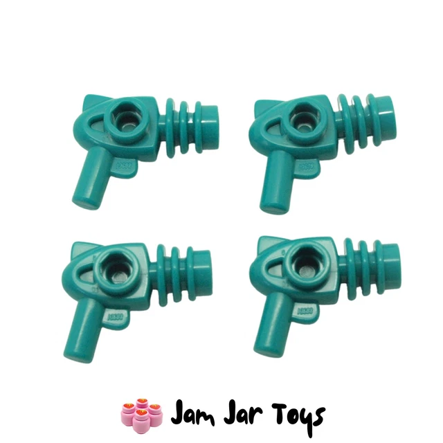 LEGO GUNS ARMA Sci-Fi Ray Pistola Diffusori di Calore Arrotondati ...