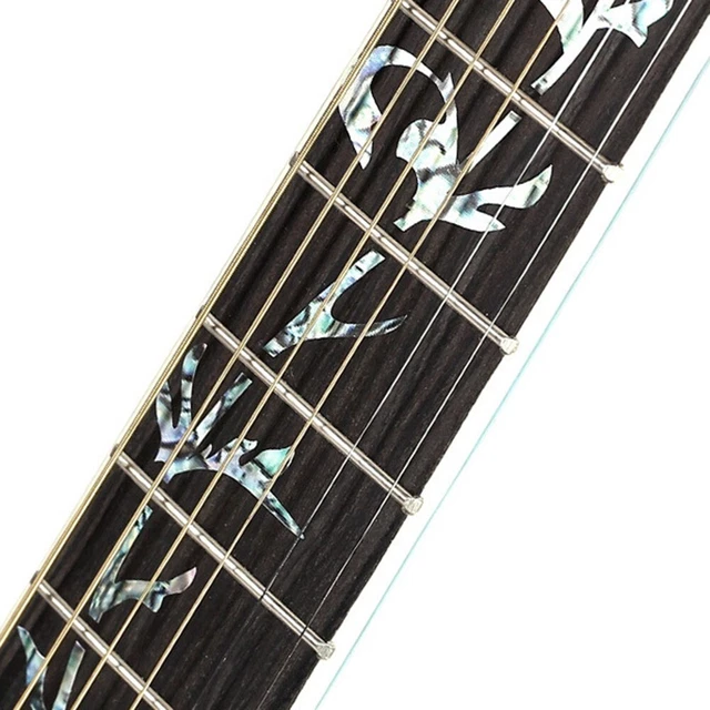 AUTOCOLLANTS POUR COU guitare incrustations pour un attrait esthétique ...