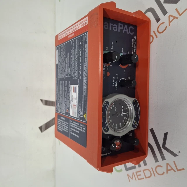 SMITHS MEDICAL PNEUPAC ParaPAC 200D Ventilator $371.00 - PicClick