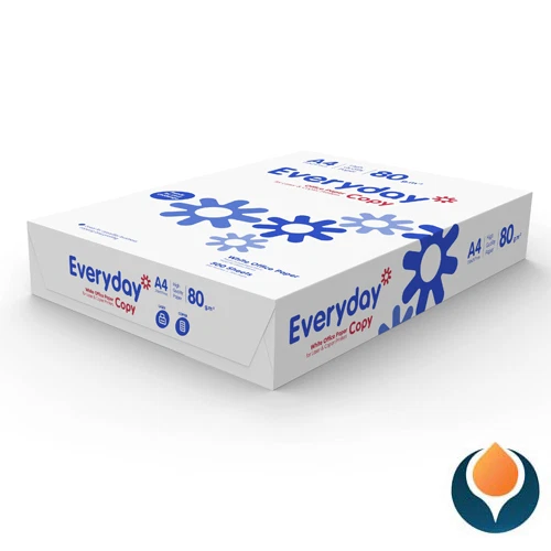 EVERYDAY MULTIFUNCTION COPIER A4 Plain Printing Paper White 80gsm (500 ...