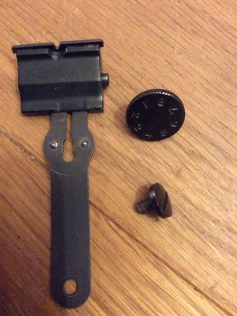 WALTHER LP53 AIR Pistol Rear Sight Damaged Parts.spares Or Repair £4.20 ...