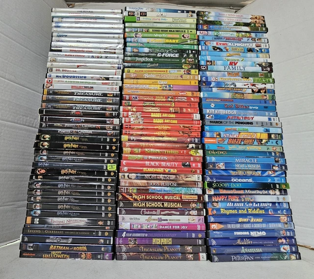 WHOLESALE LOT 100+ DVDs Kids & Family Childrens Baby Disney Baby Pixar Potter £7.60 - PicClick UK