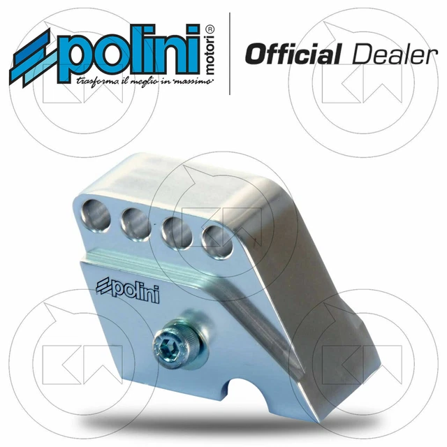 SUPPORT AMORTISSEUR 4 Trous POLINI Chrome Gilera Runner Sp 50 2005 ...