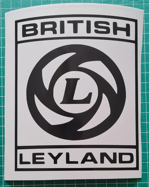 BRITISH LEYLAND LOGO Vinyl Decal Sticker Car Van Truck Toolbox BL ...