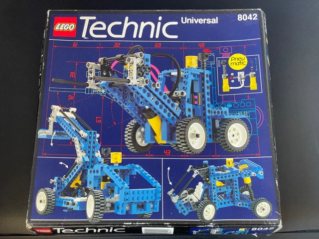 LEGO TECHNIC: PNEUMATIC Set (8042), Complete, Working Pumps, Blue ...