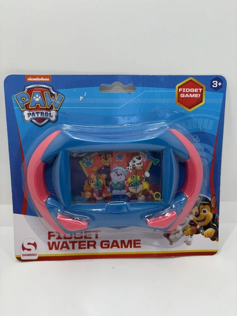PAW PATROL HANDHELD Water Fidget Game Nickelodeon Sensory Toy ADHD ...