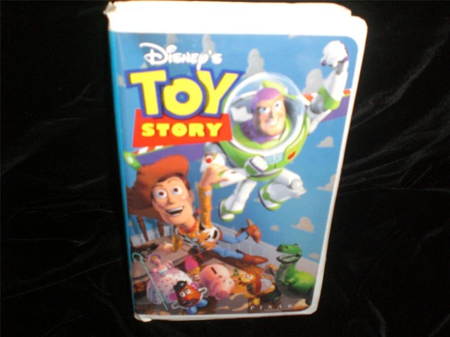 VHS DISNEY'S TOY Story 1995 Tom Hanks, Tim Allen, Don Rickles, Jim ...