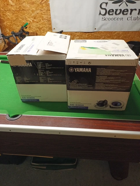 YAMAHA NS-IC800 CEILING Speakers 2 of £156.70 - PicClick UK