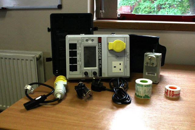 MEGGER PAT32 PAT Tester (Used) with ELT1 Extension Lead Tester £90.00 ...