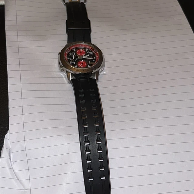CASIO WVQ-550 WAVE Ceptor Radio controlled mens watch black and red pre ...