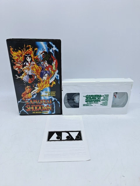 SAMURAI SHODOWN THE Motion Picture (VHS,1998) Showdown English Dubbed ...