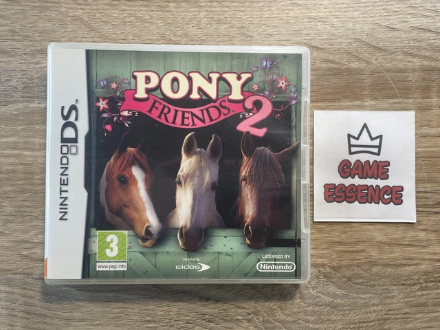 PONY FRIENDS 2 Nintendo DS Complete PAL FR New 3DS 2DS XL Lite DSi i ...