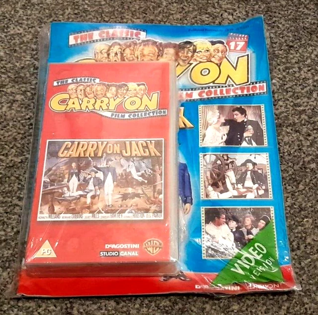 CLASSIC CARRY ON Film Collection 17 Carry On Jack Magazine Pal Vhs ...