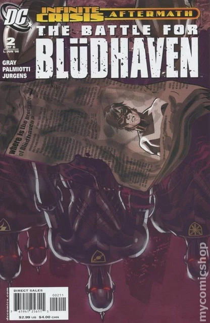 CRISIS AFTERMATH THE Battle for Bludhaven #2 excellent état 2006 image ...