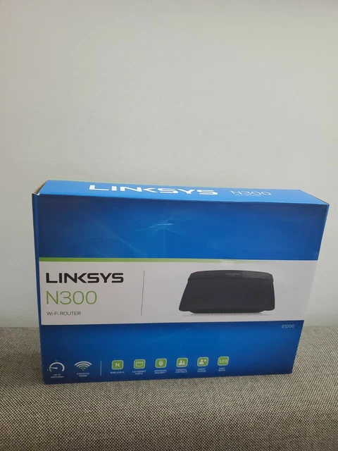 CISCO LINKSYS E1200 V2 Wireless-N300 Wi-Fi Router 4 Port Switch DD-WRT ...