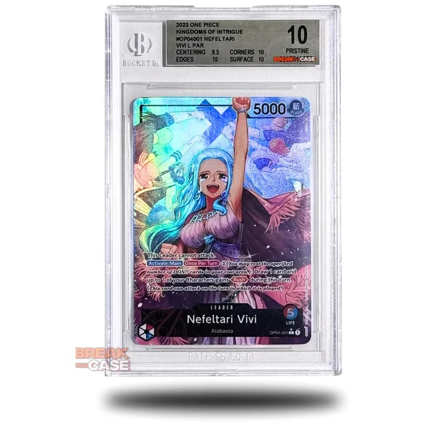 NEFELTARI VIVI - (Leader Alt. Art) BGS 10 - OP04-001 - One Piece CG ...