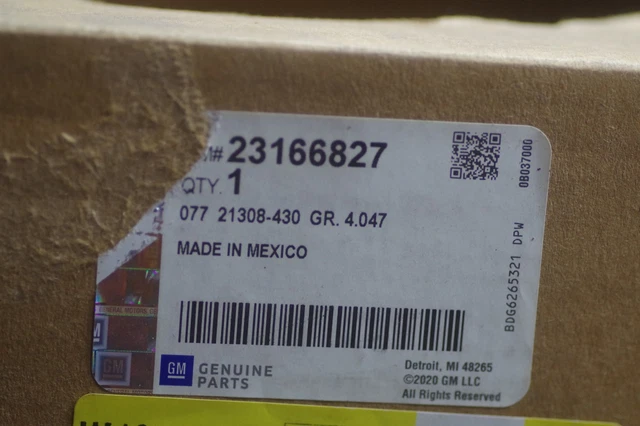 GM GENUINE PARTS Auto Trans Gear Shifter Cable 23166827 NEW IN BOX! $55 ...