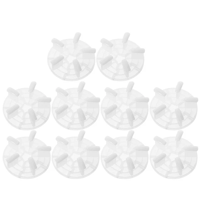 10PCS NAIL TIP Display Board: Round Lotus Shape Practice Stand ...