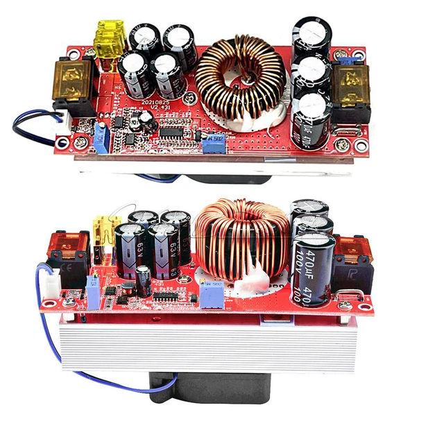 10V-60V DC-DC BOOST Converter Step-up Power Supply Module 1200W/1800W 20A/40A EUR 22,12 ...