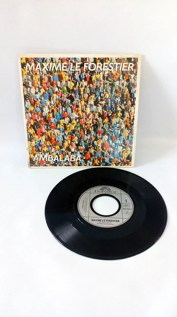45 TOURS MAXIME LE FORESTIER Ambalaba vinyles vintage musique 80s EUR 5 ...