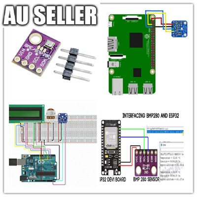 BMP280 PRESSURE ALTITUDE Temperature I2C SPI Sensor For Arduino UNO ...