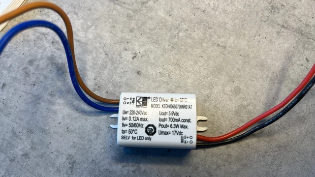 ERSATZTRAFO KEGC MODEL: Kedh006S0700Nr01A7 Trafo Led Power Supply EUR 24,00 - PicClick DE