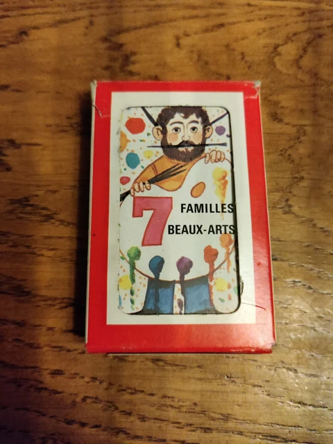 ANCIEN JEU DE 7 Familles Beaux-arts EUR 2,00 - PicClick FR