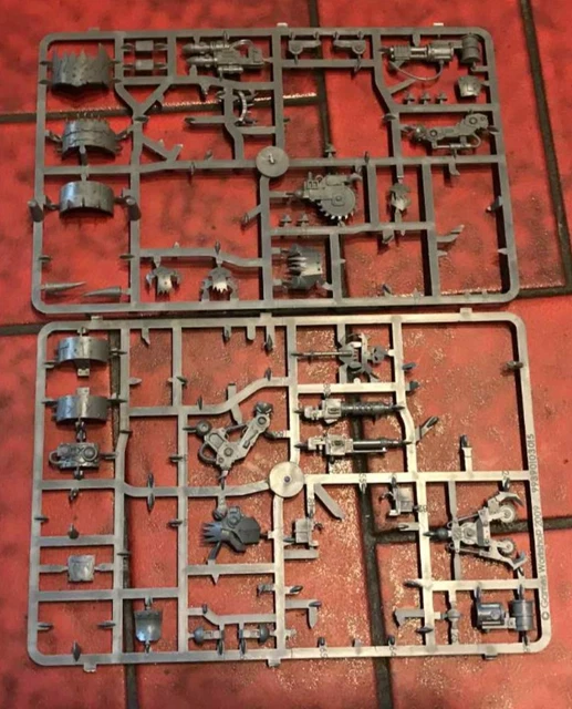 WARHAMMER 40K SPARE Parts Bits Sprue Orks Deff Dread Face, Claw ...