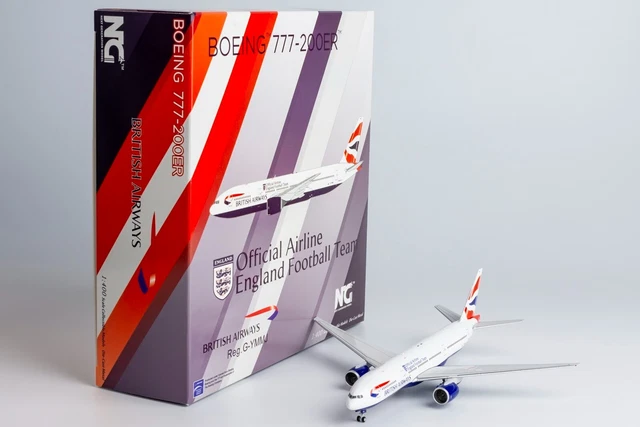 NG MODELS 1:400 BRITISH Airways G-YMMJ Boeing 777-200 Model Aircraft £ ...